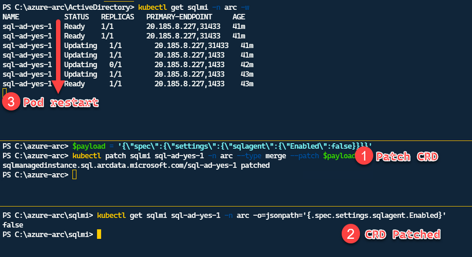 Arc SQL MI - increase storage size of PVC | Raki Rahman