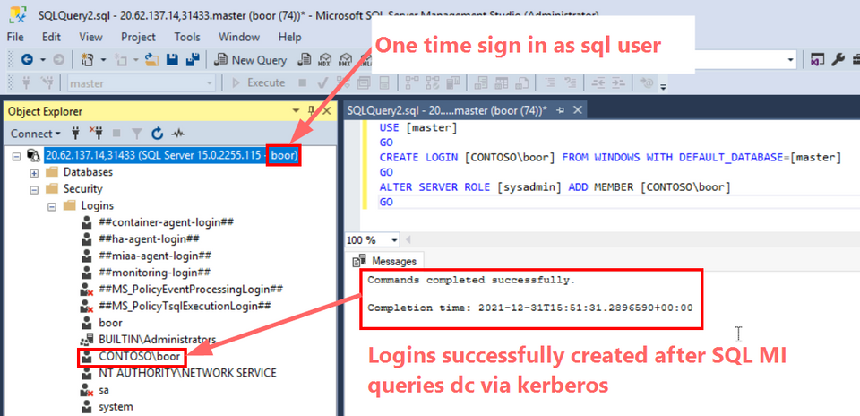 Arc SQL MI - Scripted Active Directory Setup | Raki Rahman